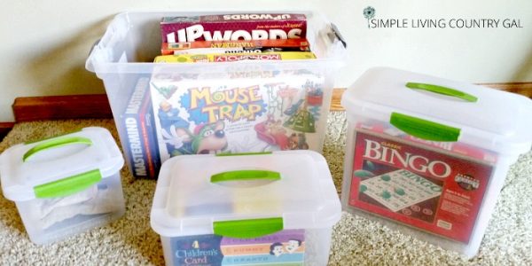 How Organize Games And Puzzles the Easy Way | Simple Living Country Gal