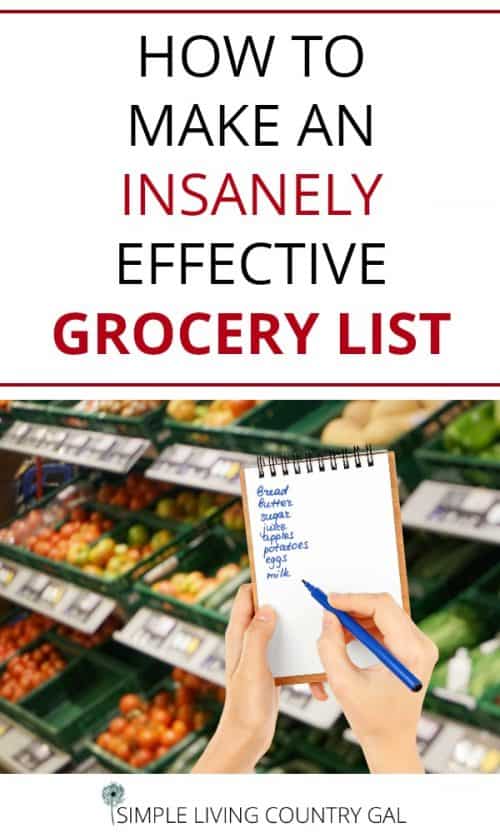 The Ultimate Guide to Creating an Effective Grocery List | Simple ...