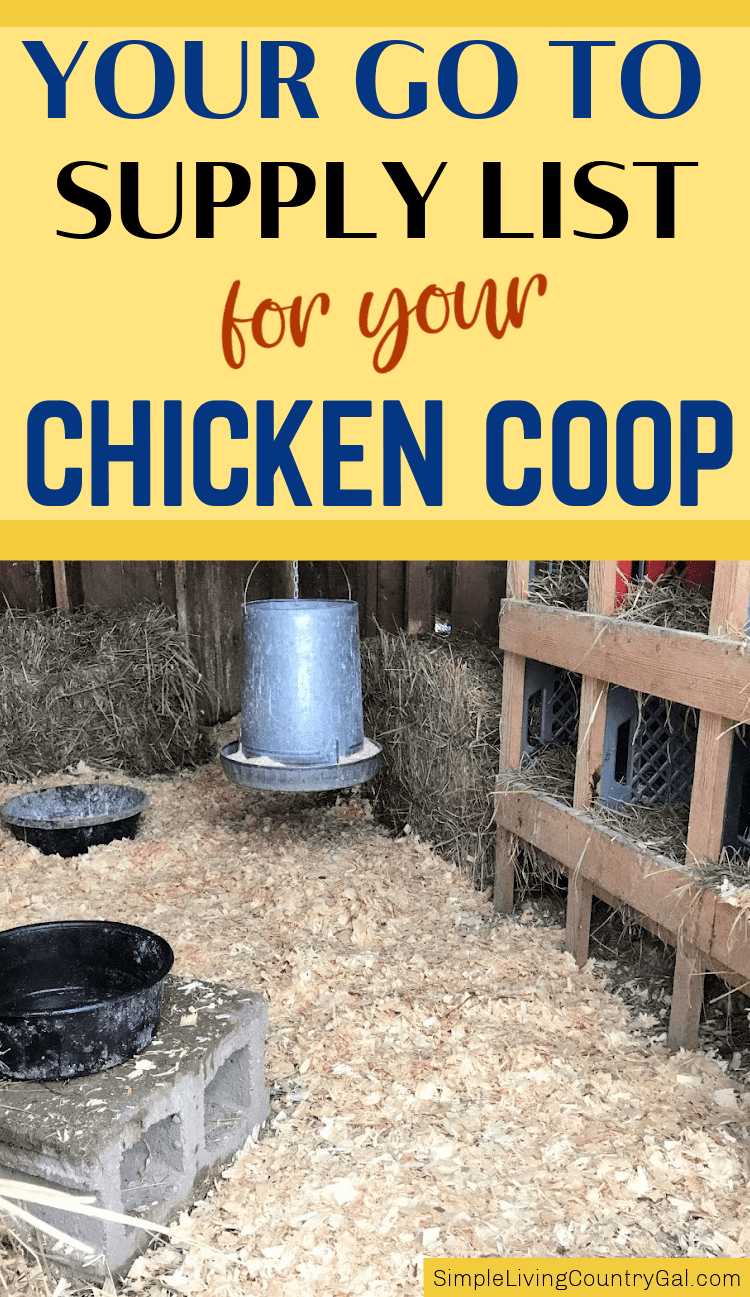 Chicken Coop Resource Page: Feed & Water | Simple Living Country Gal