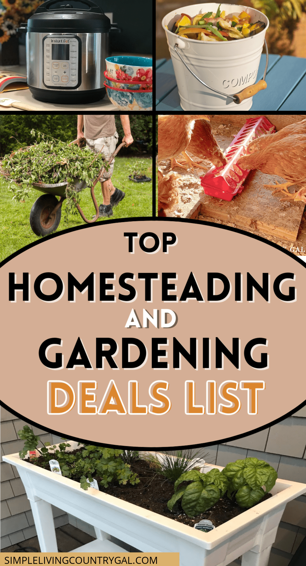 Homesteading & Gardening Deals | Simple Living Country Gal