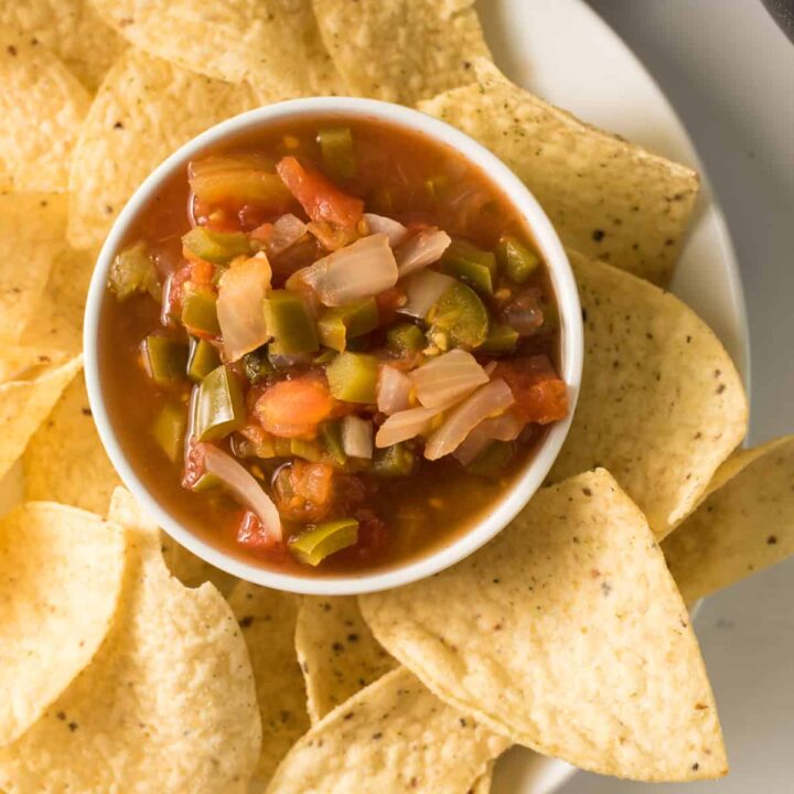 Garden Salsa Recipe | Simple Living Country Gal