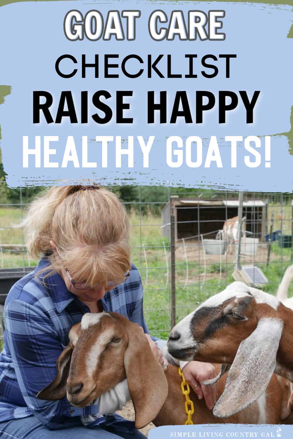 Goat Care Checklist: Keeping Your Goats Healthy | Simple Living Country Gal