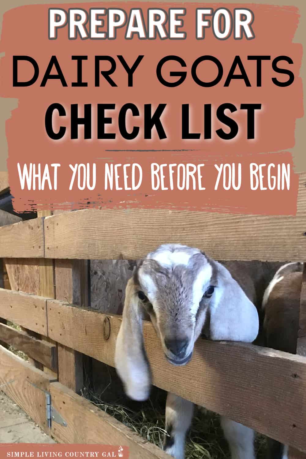 how to prepare for goats | Simple Living Country Gal