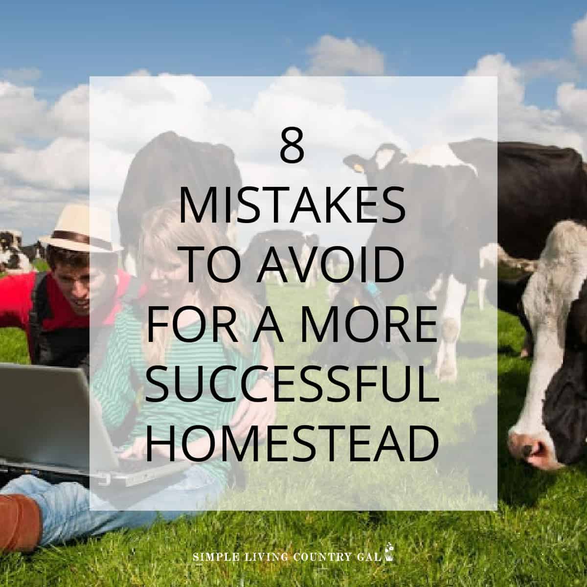 Beginner Homesteading Mistakes to Avoid | Simple Living Country Gal