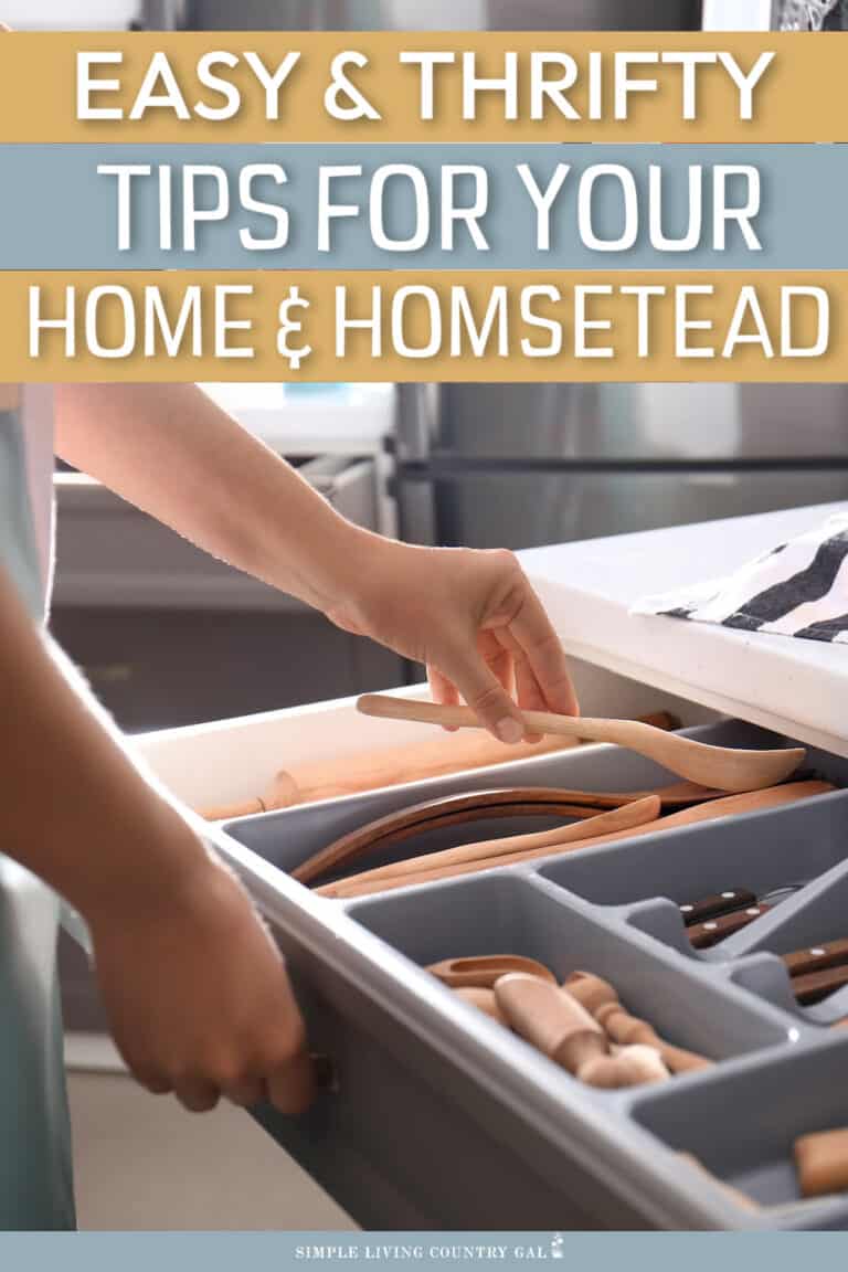 Thrifty Money-Saving Tips | Simple Living Country Gal