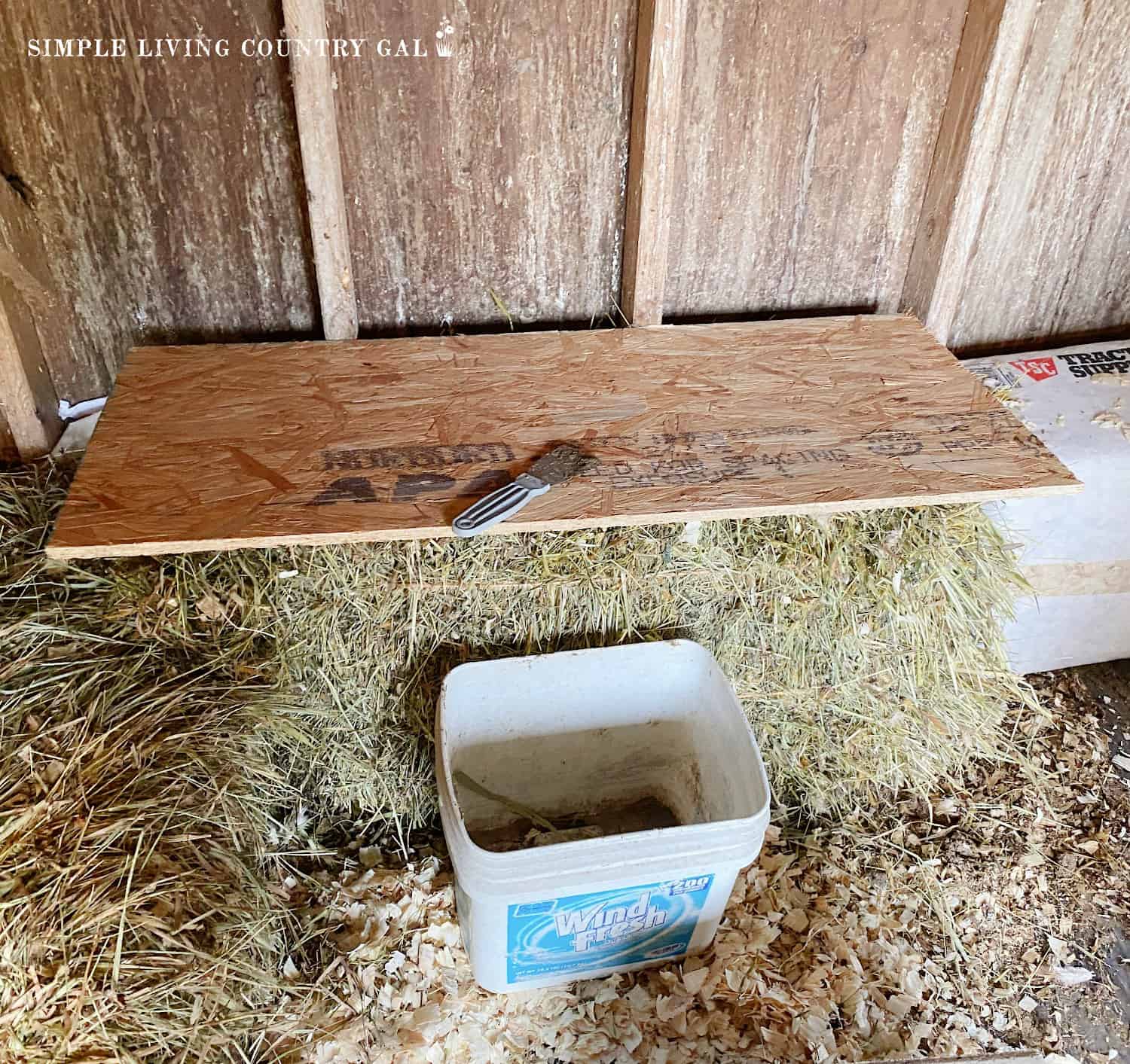 Setting Up a Self-Sufficient Chicken Coop | Simple Living Country Gal