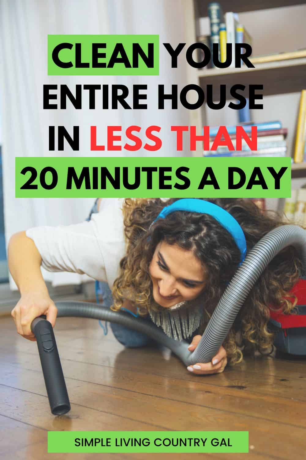 Keep a Clean House Without Sacrificing Your Weekend | Simple Living ...