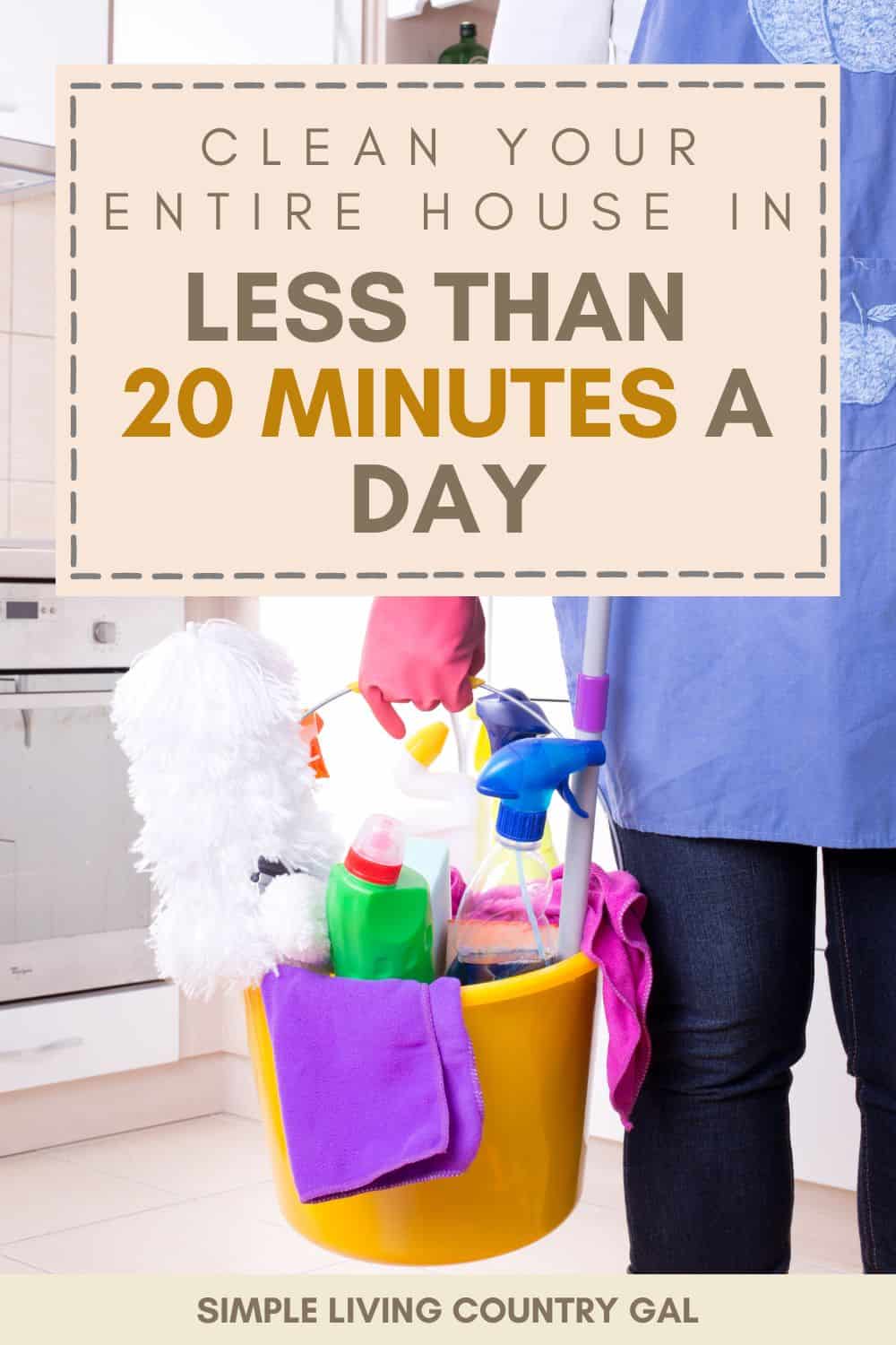 Keep a Clean House Without Sacrificing Your Weekend | Simple Living ...